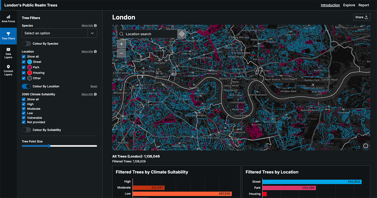 London’s Public Realm Trees